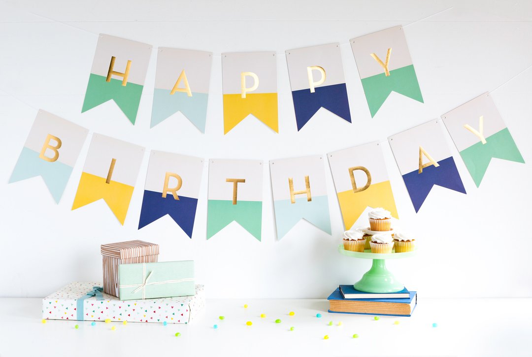 Hooray Happy Birthday Banner – Kedziefest Parties